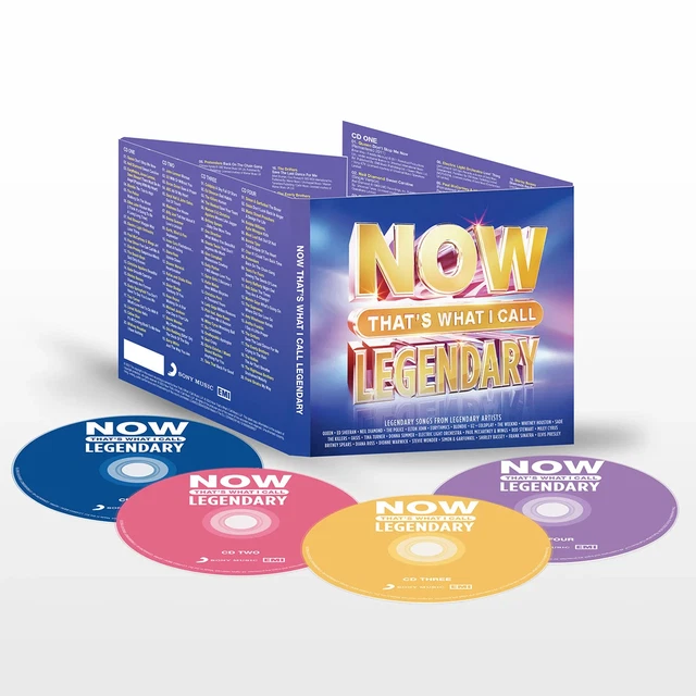 NOW THAT'S WHAT I Call Legendary - Various Artists (NOW) 4CD Box Set £ ...