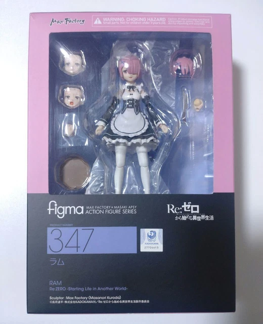 FIGURINE RE ZERO Starting Life in Another World Ram Figma Max Factory ...