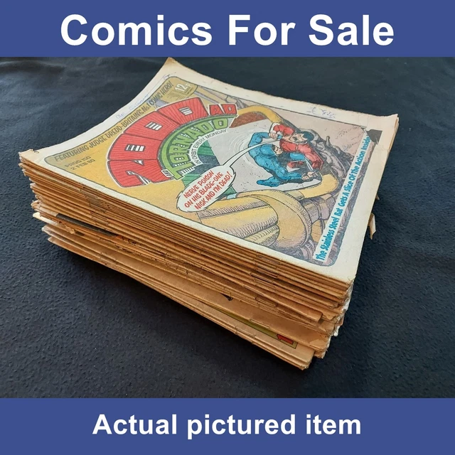 2000AD PROGS 150-199 50 comic collection - 1st Anderson Zenith 167 (LOT ...