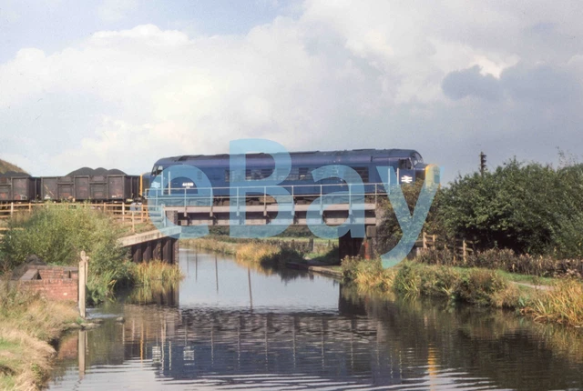 35MM RAILWAY SLIDE of Class 44 44009 @ Stanton Gate Copyright to Buyer ...