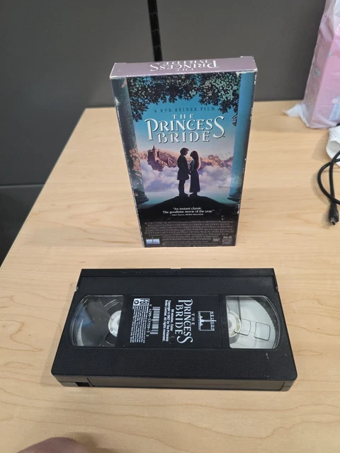 THE PRINCESS BRIDE 1987 VHS Fantasy Comedy Fairy Tale by Rob Reiner ...