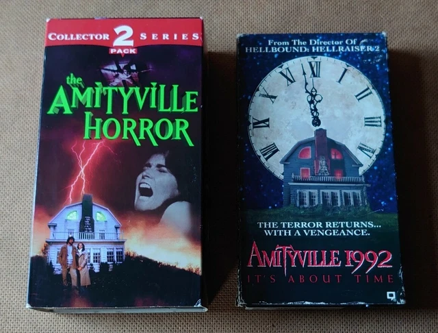 THE AMITYVILLE HORROR Collection | VHS | NTSC | Rental £19.99 - PicClick UK