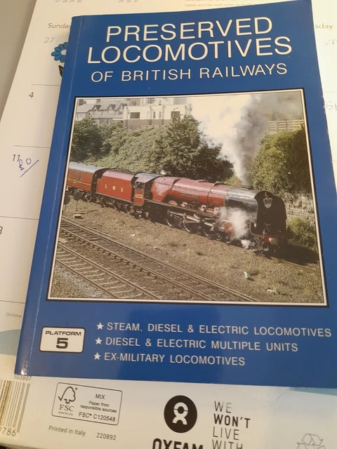 PRESERVED LOCOMOTIVES OF british railways platform 5 £3.00 - PicClick UK