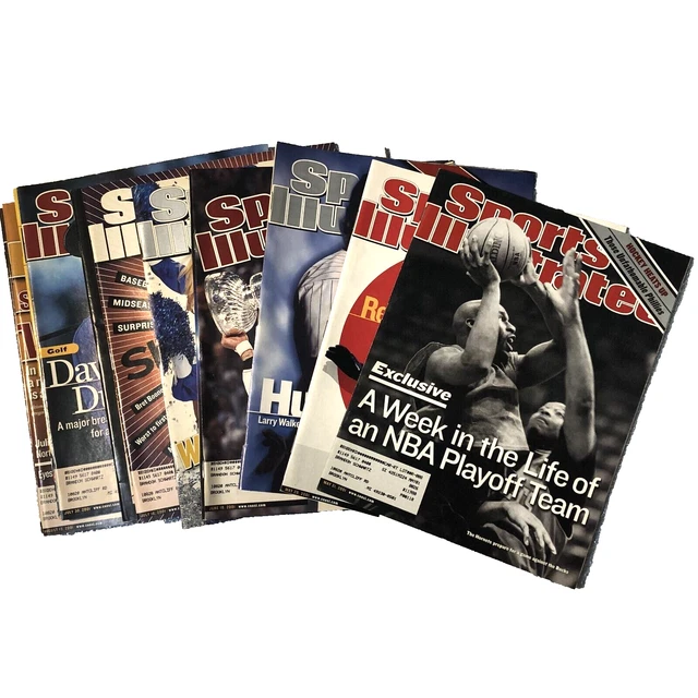 BACK ISSUES / Vintage Magazines Sports Illustrated 26 Issues 2001 $14. ...