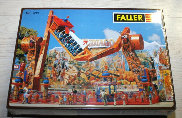 CARROUSEL FALLER KIMES H0 438 "INDIAGO", kit, neuf & emballage d ...