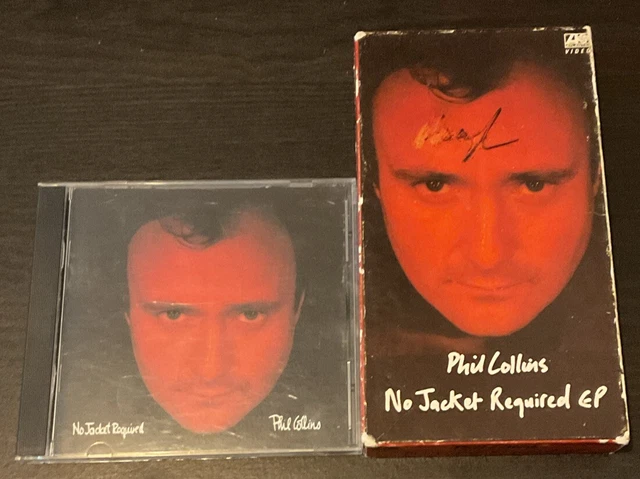 PHIL COLLIN’S NO Jacket Required EP VHS & CD £13.35 - PicClick UK