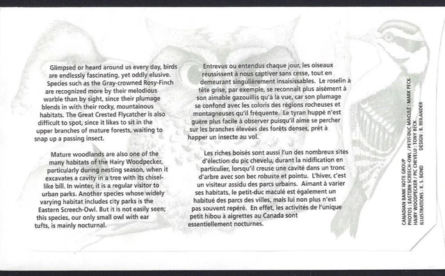 🍁CANADA #1713A URpb "Birds of Canada" Fine Used 1998 First Day Cover $1 ...