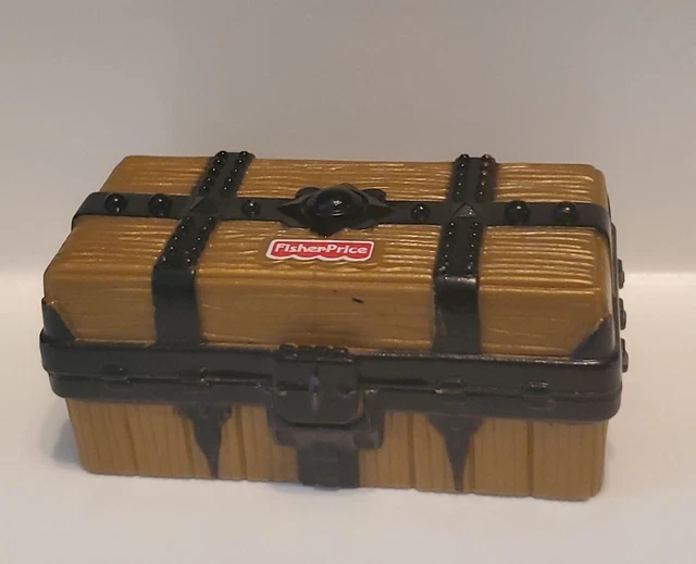 FISHER PRICE IMAGINEXT Pirate Knight Castle Treasure Chest Replacement ...