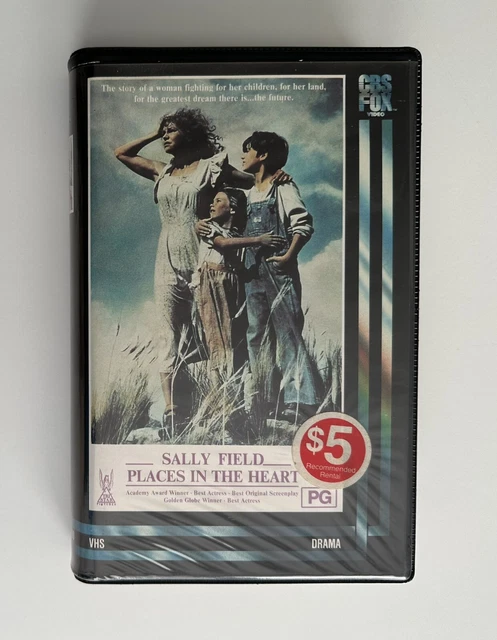PLACES IN THE Heart [VHS] CBS Fox Big Box Clamshell Ex-Rental Video ...