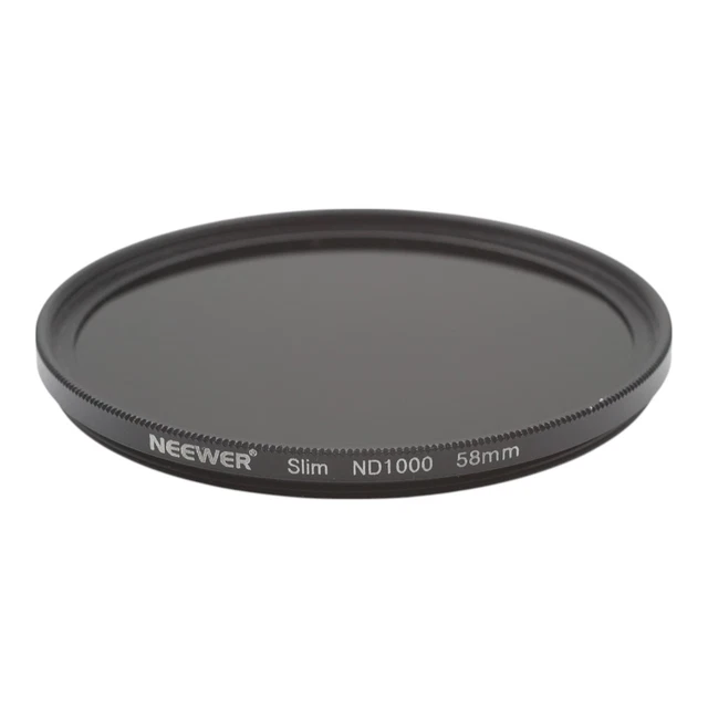 NEEWER SLIM GREY Filter Effects Gray Filter ND1000 ND 1000 58mm 58 MM £ ...