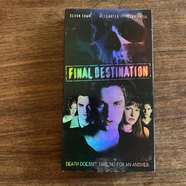 FINAL DESTINATION VHS - Devon Sawa, Ali Larter Horror 90s/2000 $18.00 ...