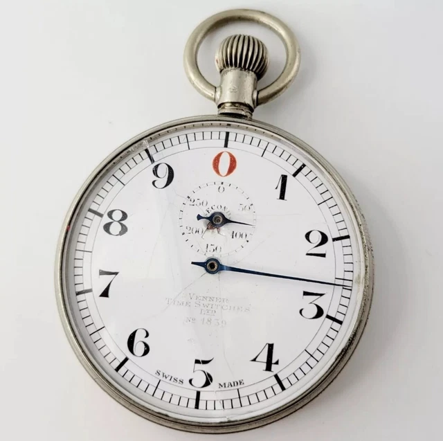 WW2 VENNER STOPWATCH Raf Bomber Timer, Pocket Watch British Military £ ...