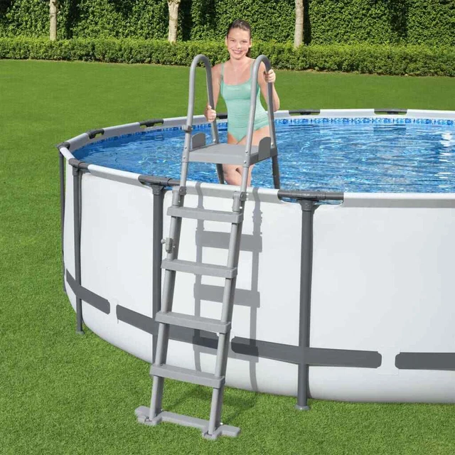 BESTWAY FLOWCLEAR 4-STEP Safety Pool Ladder 132 cm £271.50 - PicClick UK