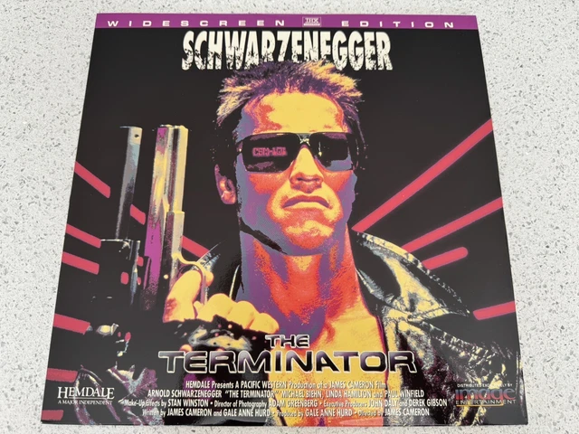THE TERMINATOR (1984) Laserdisc THX Widescreen NTSC RARE OOP *IN STOCK ...