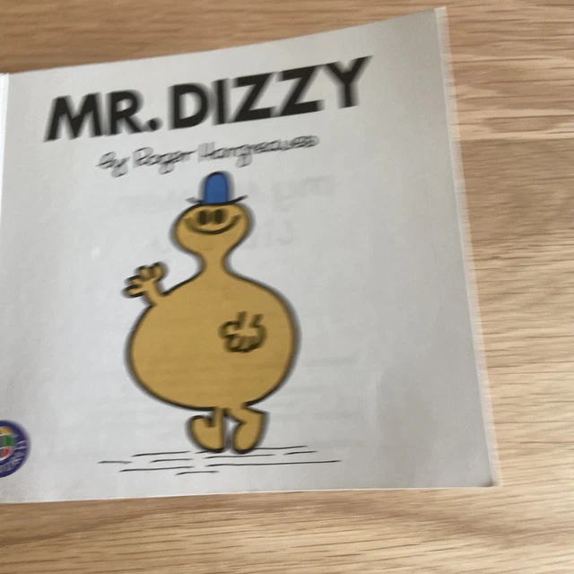 VINTAGE MR MEN Book Mr. Dizzy by Roger Hargreaves (Paperback, 1991 £0. ... VINTAGE MR MEN Book Mr. Dizzy by Roger Hargreaves (Paperback, 1991 £0. ...
