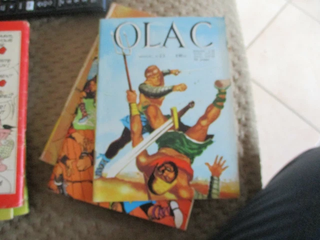 OLAC LE GLADIATEUR 23 PETIT FORMAT MENSUEL SFPI DECEMBRE 1962 TBE+ EUR ...