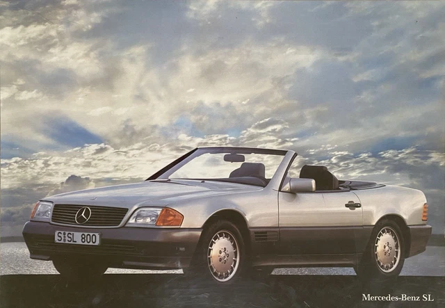 ORIGINAL MERCEDES-BENZ SL poster £26.20 - PicClick UK