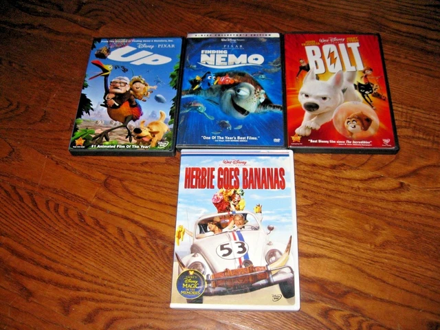 Lot Of 4 Disney Dvds Finding Nemo Bolt Up 1 More Gc I Ship Fast £1408 Picclick Uk