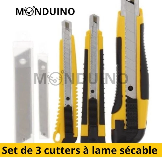 SET DE 3 cutters à lame sécable (A) EUR 5,99 - PicClick FR