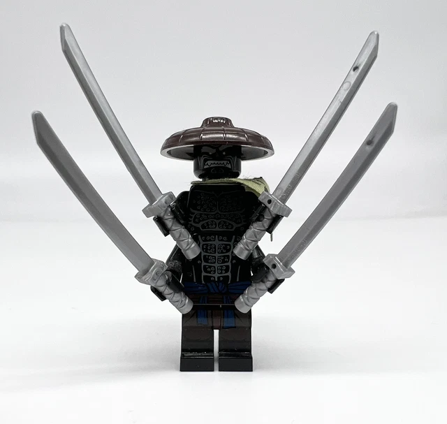 LEGO MINIFIGURE NINJAGO njo310 Jungle Garmadon TLNM plus quatre épées ...