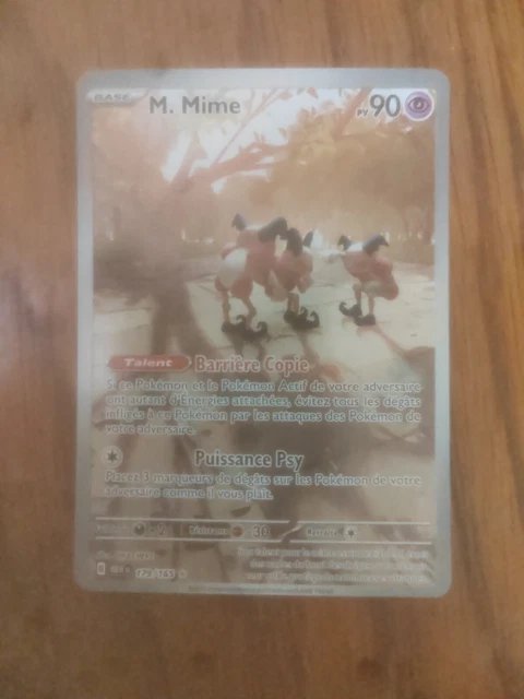 CARTE POKÉMON M.MIME AR 179/165 Pokémon 151 Neuve FR EV3.5 EUR 15,50 ...