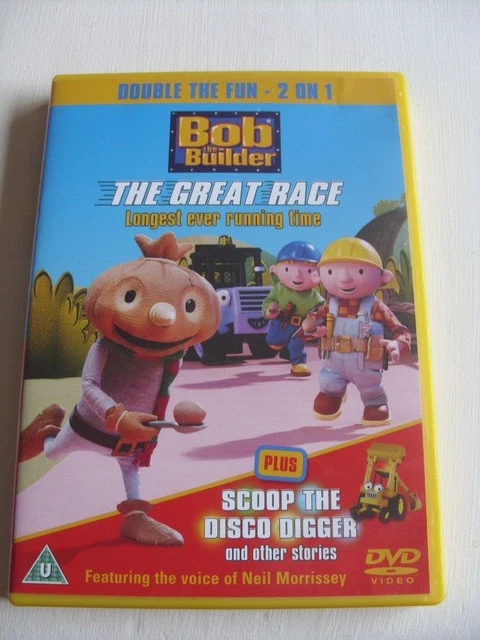 BOB THE BUILDER - The Great Race / Scoop The Disco Digger [DVD] [1999 ...