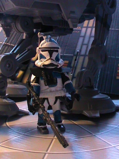 PLAYMOBIL PERSONNALISÉ COMMANDANT Clone Star Wars Ii Ref-0141 Bis EUR ...