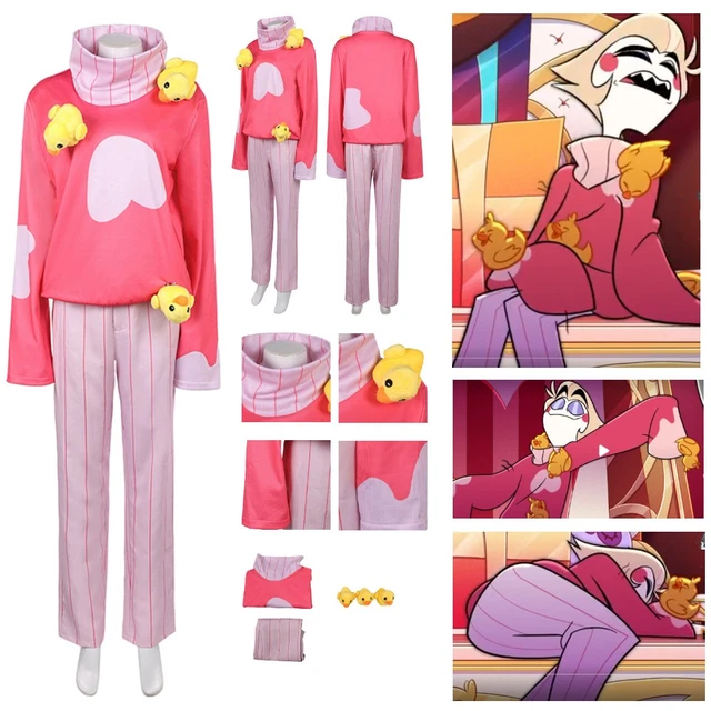 HAZBIN HOTEL SEASON 2 (2025) Lucifer Cosplay Costume Halloween Pyjama ...