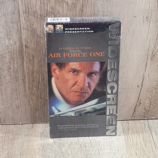 AIR FORCE ONE VHS Video Harrison Ford - NEW SEALED WITH WATERMARK ...