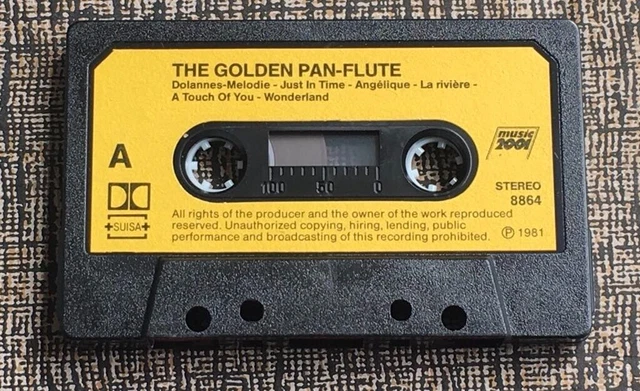 *THE GOLDEN PAN-FLUTE Audio Album Cassette - Jazz, Pop, Classical, Folk ...