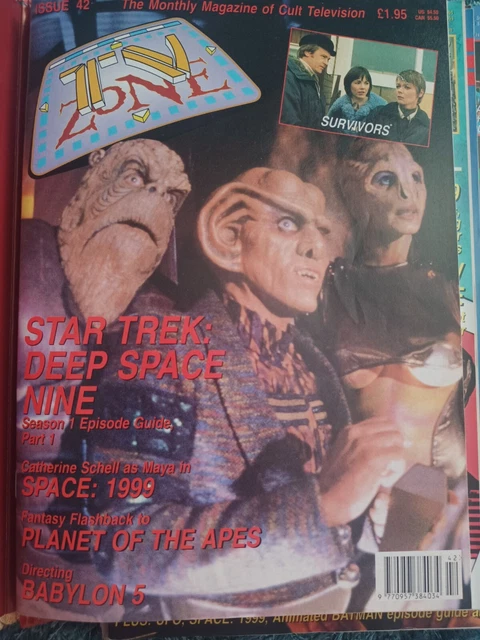 TV ZONE MAGAZINE - 1990s - A1 Mint Condition - Issues 42-53 Plus 6 ...