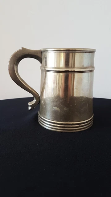 CHOPE A BIERE En Métal Argenté Signée Epns Avec Le Fond Vitre EUR 8,00 ...