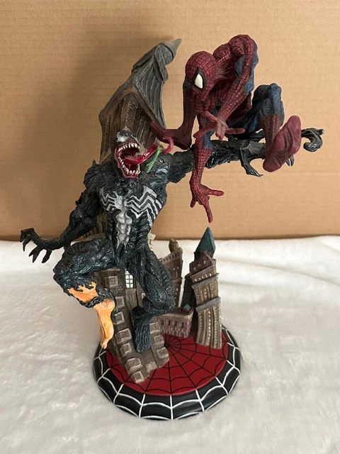 (GMK) MARVEL SPIDERMAN vs Venom Statue Figure Limited EUR 268,46 ...