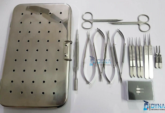 MICRO HAND SURGERY instruments set Micro surgery Surgical instruments ...