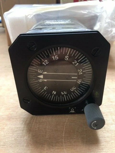 AIRCRAFT HEADING INDICATOR Gauge RL8 Part No: 221801-0100 6605-99-106 ...