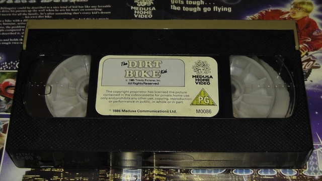 THE DIRT BIKE Kid VHS Video Big Box Ex Rental Cert Medusa £9.99 - PicClick UK