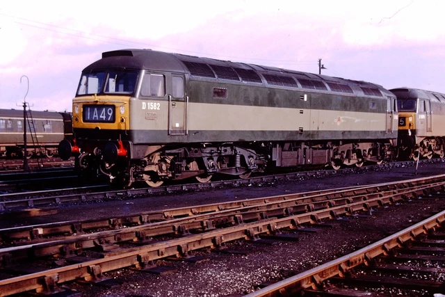 1967 BRITISH RAIL BR Diesel Loco Railway Slide D1582 Ref 2439 £4.99 ...