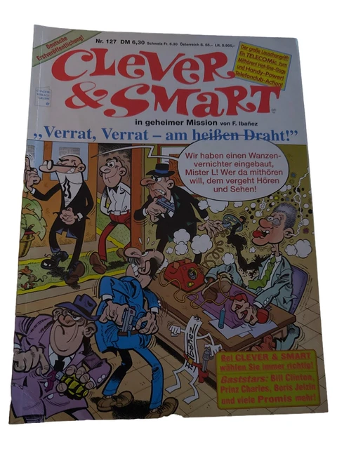 CLEVER & SMART Lauschangriff von F. Ibáñez Comic Taschenbuch Cartoon ...