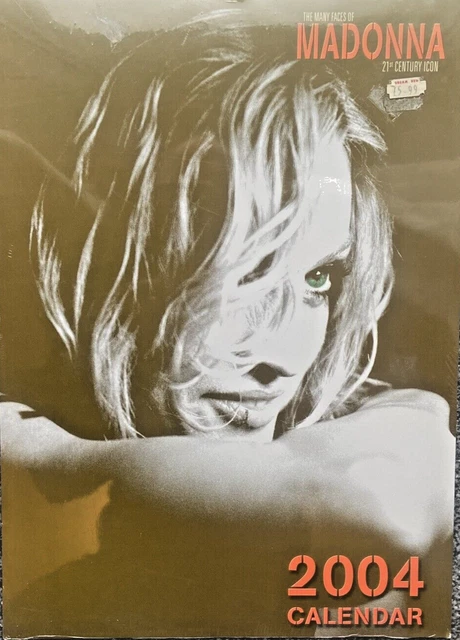 THE MANY Faces of Madonna -UnOfficial 2004 Calendar - New Sealed - Free ...