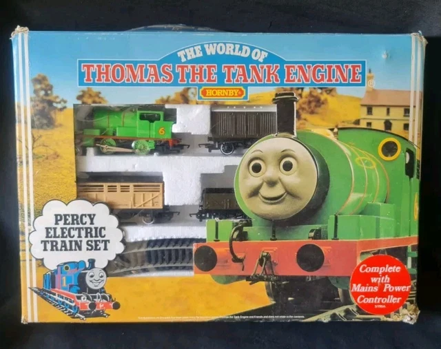 HORNBY R182 THOMAS The Tank Engine Percy Electric Train Set Tested ...