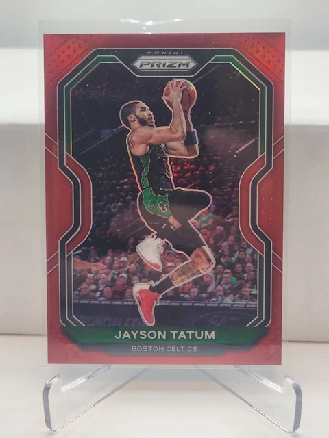 2020-21 PANINI PRIZM Jayson Tatum #119 RED - Boston Celtics $19.99 ...
