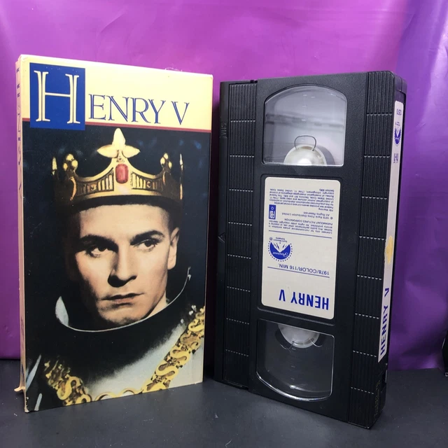 HENRY V WILLIAM Shakespeare VHS Laurence Olivier £11.55 - PicClick UK