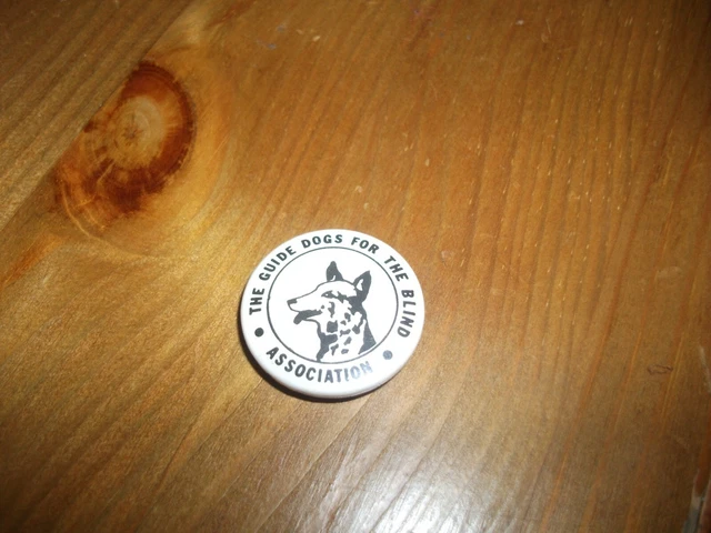VINTAGE TIN PIN Badge, The Guide Dogs For the Blind Association – VGC £ ...