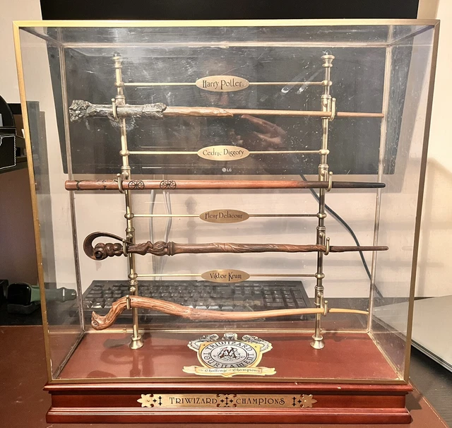 THE NOBLE COLLECTION Harry Potter Triwizard Champions Wand Set ...