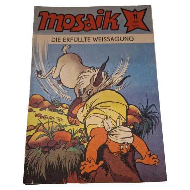 MOSAIK COMIC DIE erfüllte Weissagung Heft 11/1985 Deutsch Taschenbuch ...