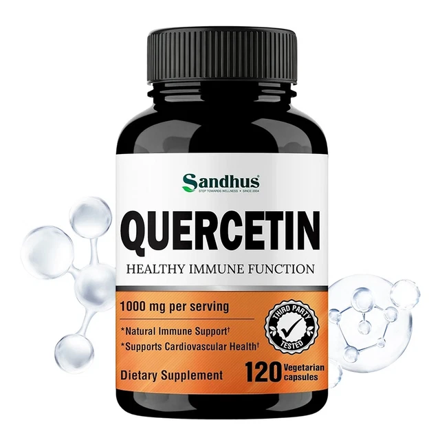 PURE QUERCETIN - Supports Healthy Immune Function, 120 Vegetarian ...