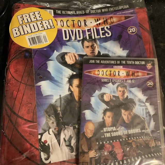 DOCTOR WHO DVD Files Number 20 Tenth Doctor Story series 3 episodes 11 ...