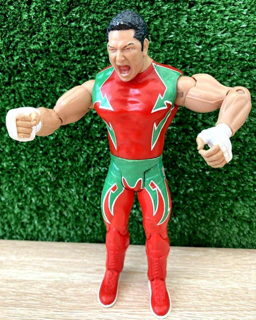 WWE WWF WRESTLING 7" Action Figure Raza Azteca 2003 Jakks £4.99 ...