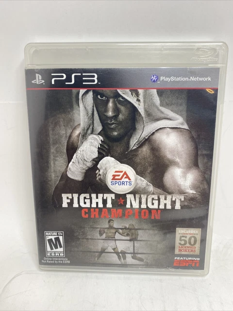 FIGHT NIGHT CHAMPION PS3 Game (Sony PlayStation 3, 2011) with manual ...
