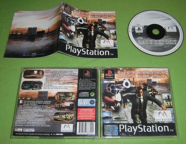 PLAYSTATION PS1 THE Last Report [PAL Fr] PS One CIB Boîte Notice ...